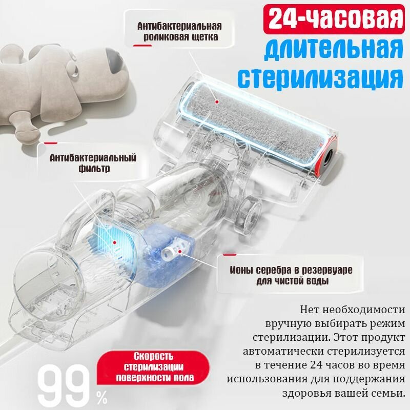 Вертикальный пылесос — фото 1