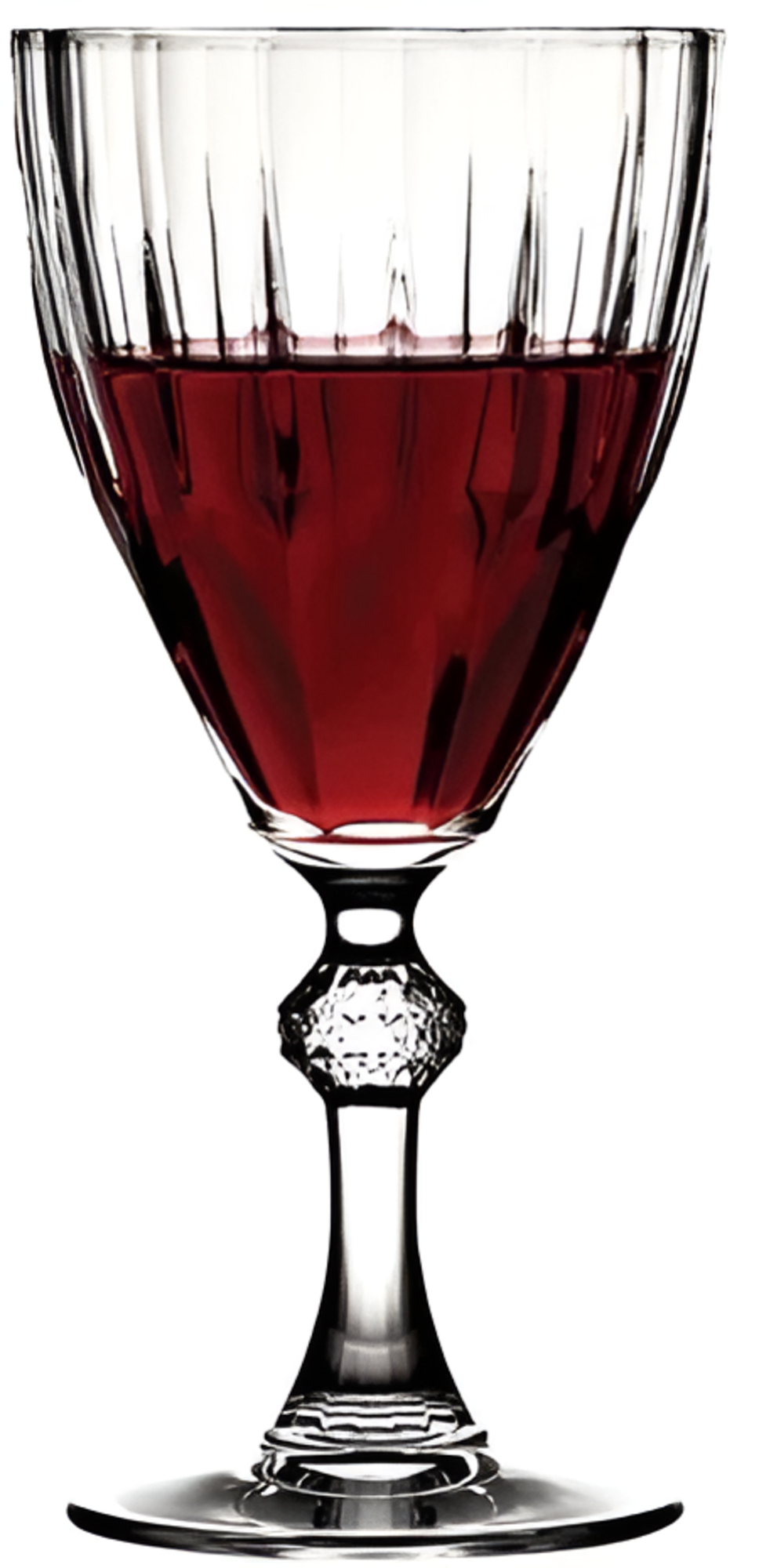 Набор фужеров Pasabahcе Diamond 6 штук, 245 мл, диаметр 8 см, высота 17,7 см