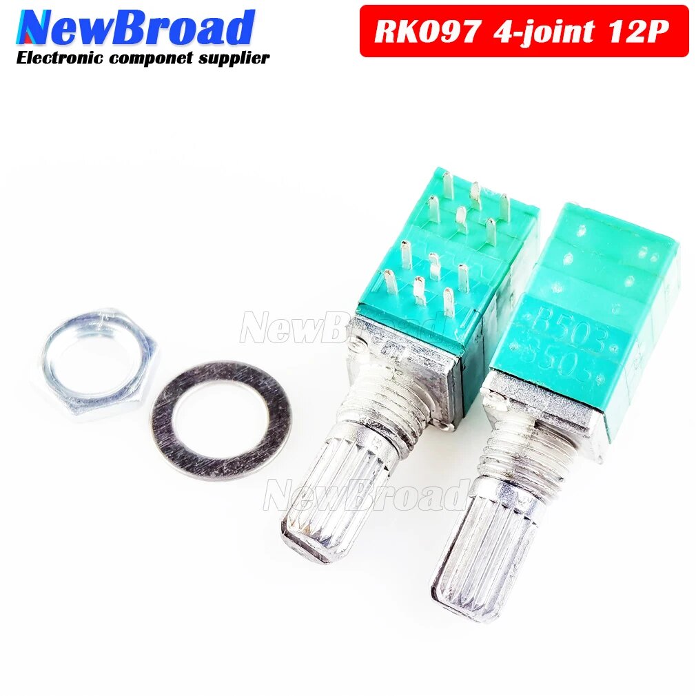 2 x Потенциометр RK097, B50K(B503)