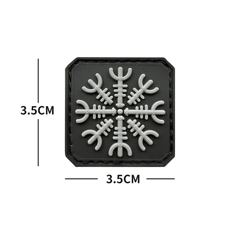 Тактические нашивки Viking Wolf VALHALLA Admit One Pirate 12