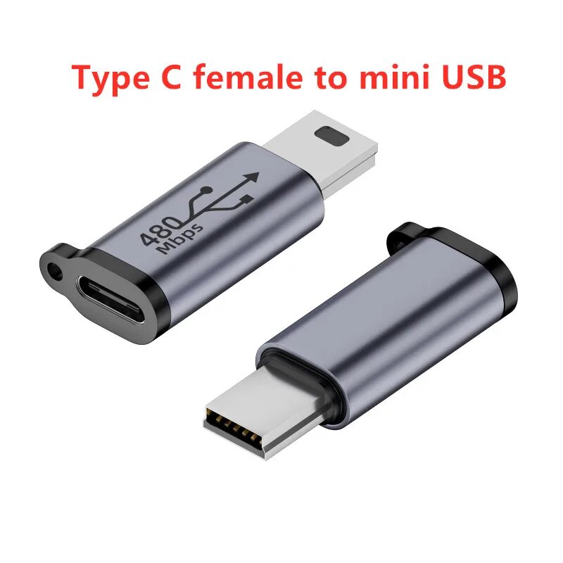Адаптер Type C на Micro USB/Mini USB Type C to mini USB