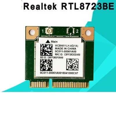 Беспроводной Wi-Fi Bluetooth адаптер SSEA для Realtek RTL8723BE