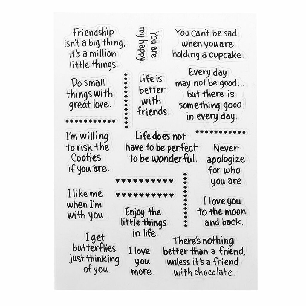 Красивое Благословение Прозрачная Силиконовая Бумага Для Штамповки Художественных Поделок Из Бумаги Для Изготовления Расходных Материалов