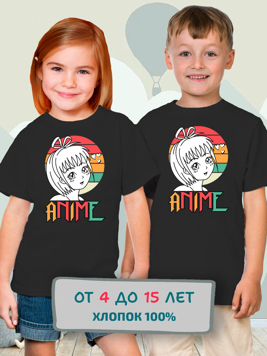 Футболка с девушкой anime