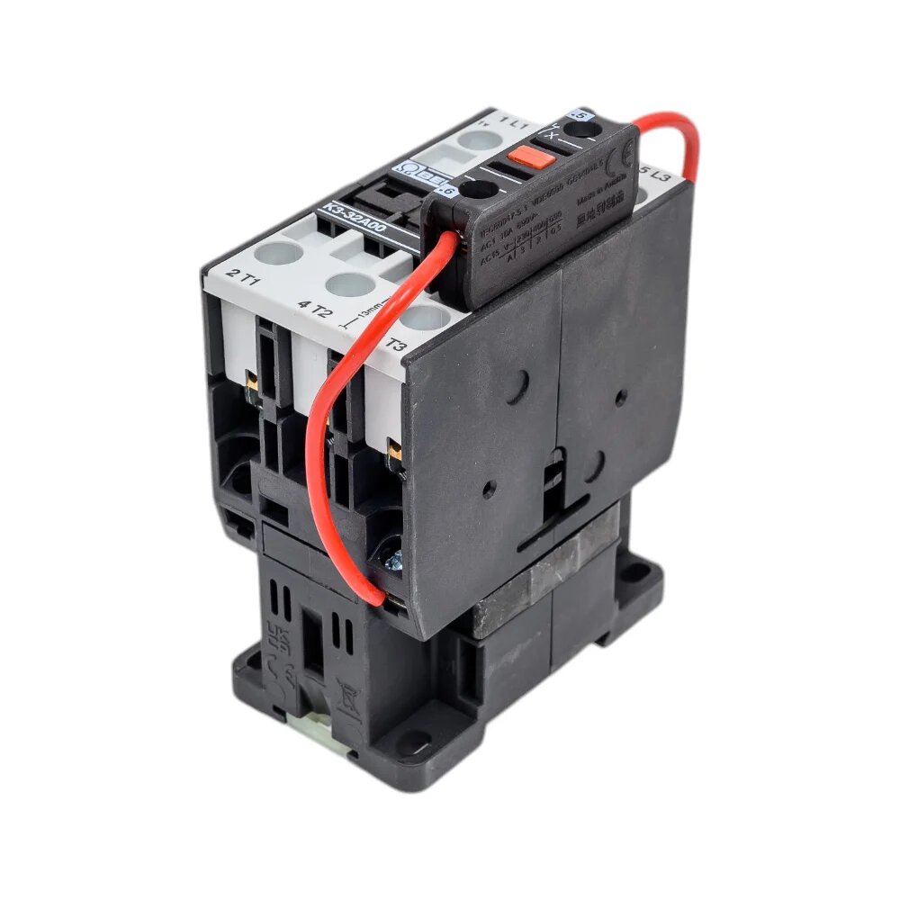 Трехполюсный контактор Benedict K3-32A00= 24 PN38408, синий, 32 А, 65 А