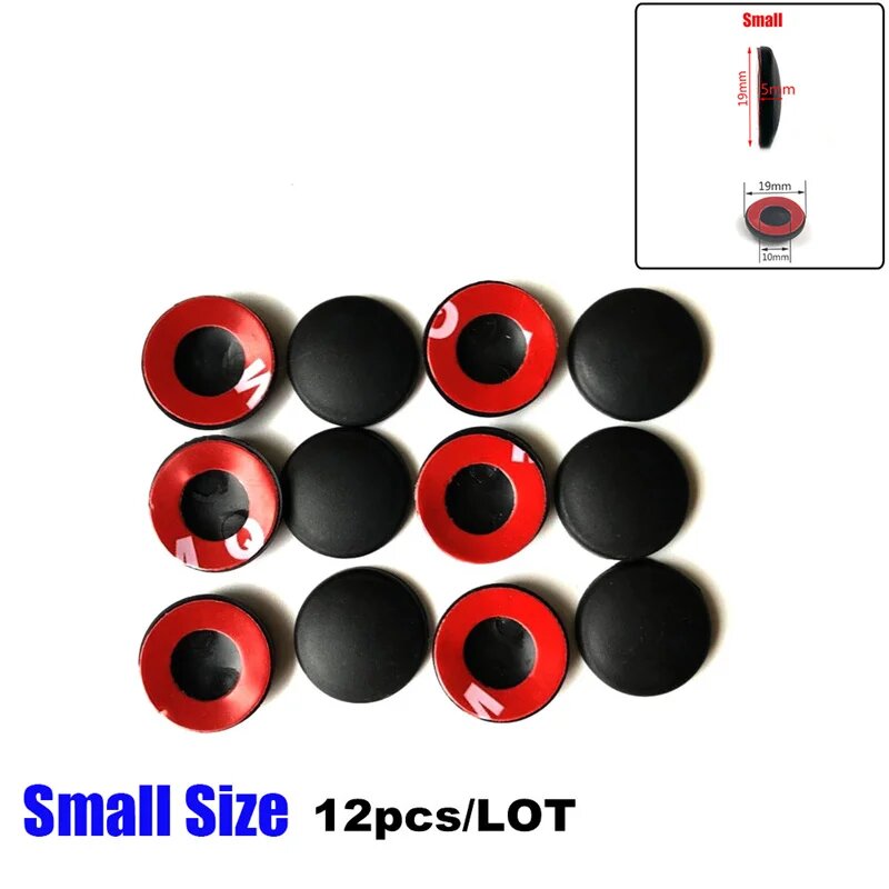 12 шт./лот Автомобильный Дверной замок винтовая Защита крышка для Honda Ciimo Elysion Small Black