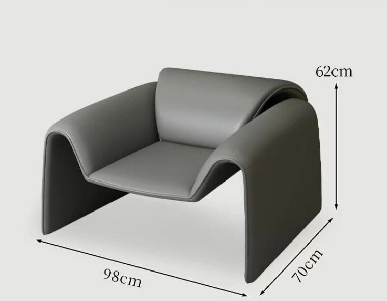 Диванное кресло, дизайнерское кресло с педалями 760*700*910mm