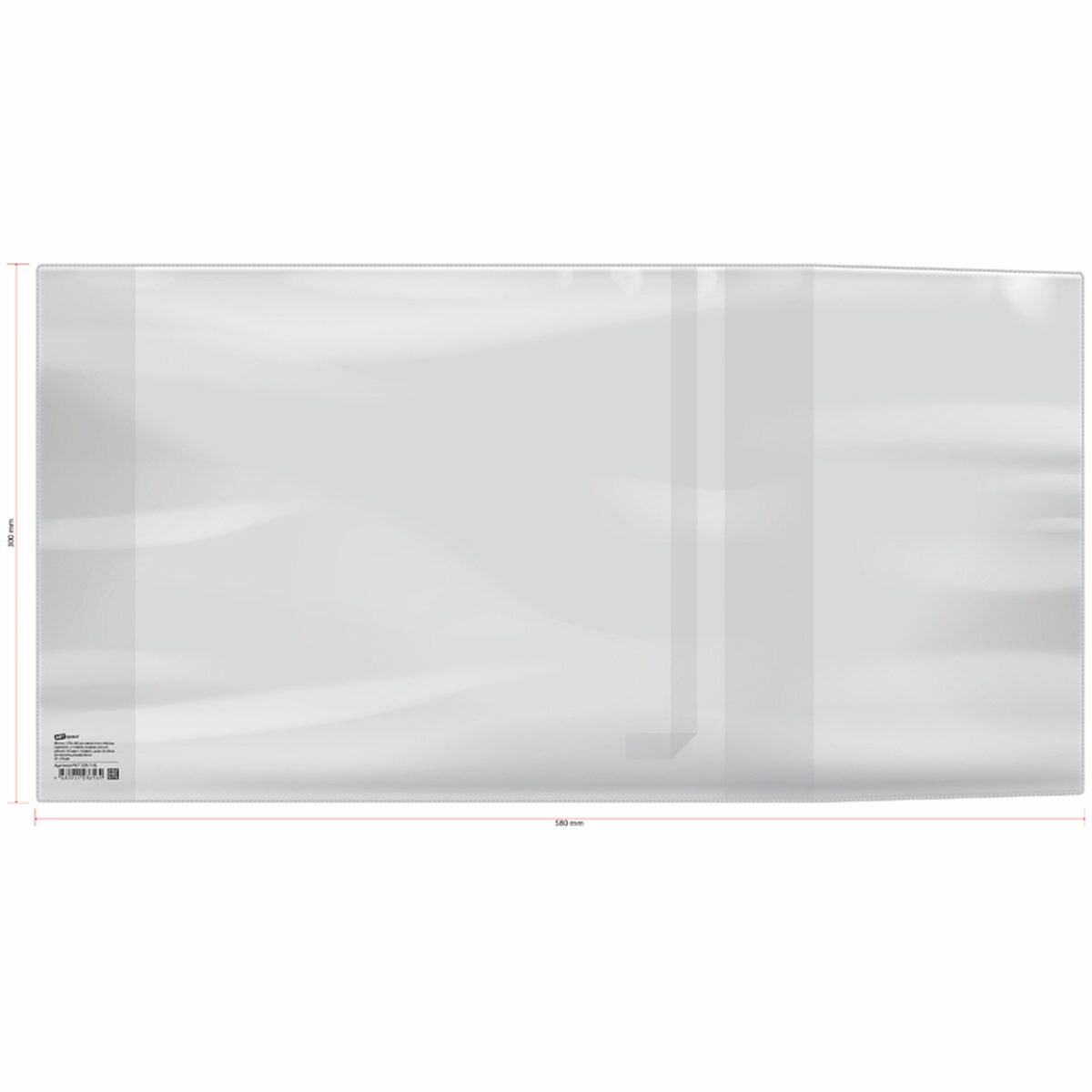 Обложка для учебников и контурных карт ArtSpace, 300x580мм, универсальная, 150мкм, ШК, 50шт. (SP 15.32пт)