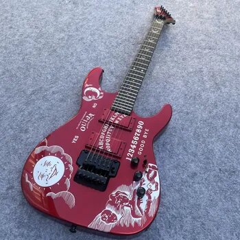 Электрогитара Лунная богиня идентичная модель ESP /Двойная встряска гитара электрическая 6-струнная 39"