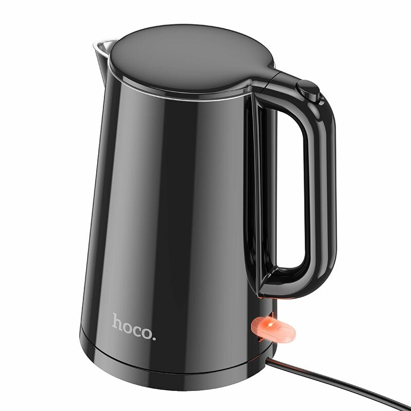 Электрический чайник HOCO HE11 Electric Kettle, 1.7 литра, 1500-1800W, черный