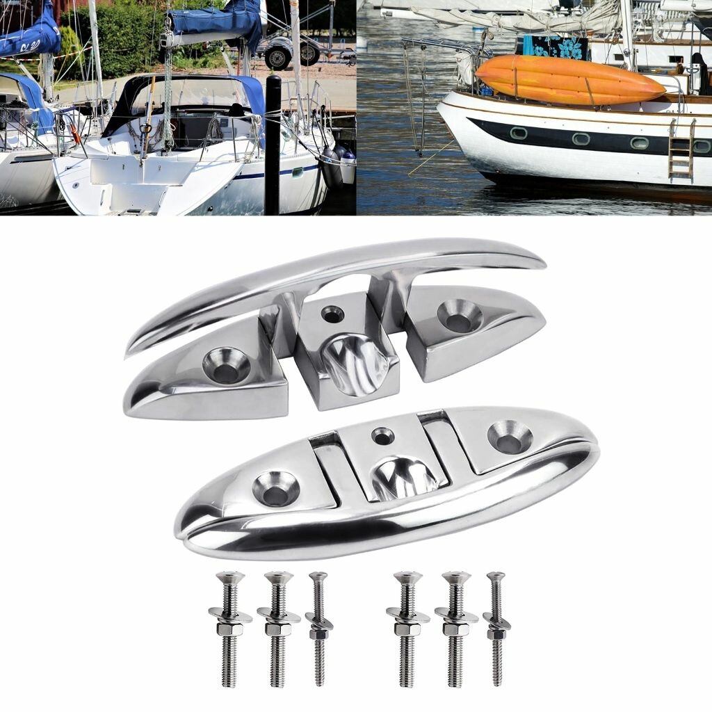 2 комплекта складных фиксаторов- 2 6-дюймовых винта и гайки с потайной головкой