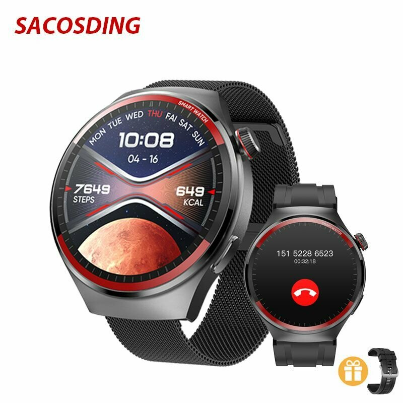 Умные часы Smart Watch, мужские, женские спортивные, фитнес трекер, умные часы с функцией вызова по Bluetooth