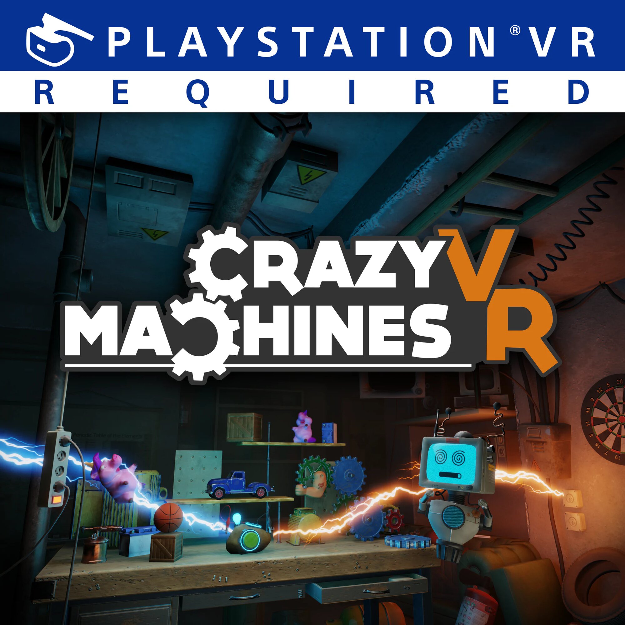 Игра Crazy Machines VR, цифровое издание PlayStation 4, регион Турция / покупка на ваш аккаунт
