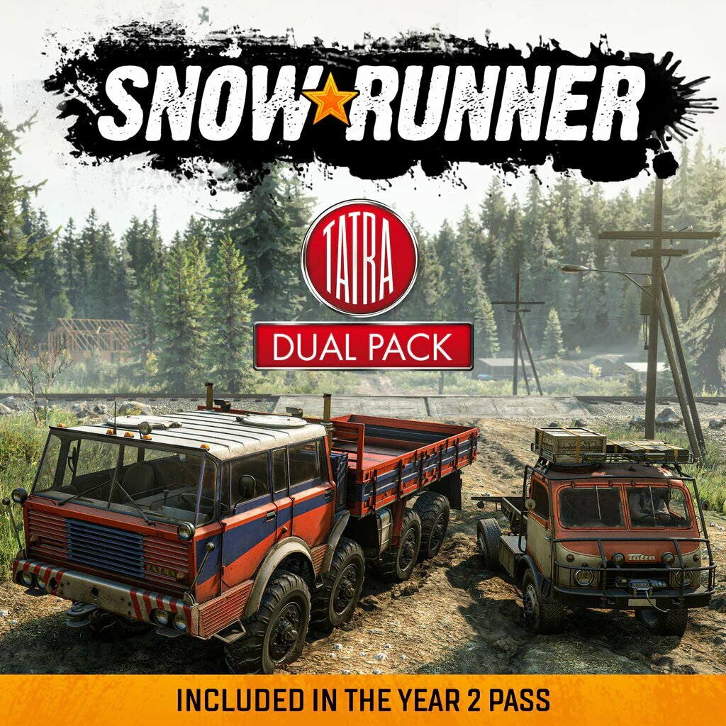 Дополнение SnowRunner - TATRA Dual Pack, цифровое издание PlayStation 4 и PlayStation 5, регион Турция / код пополнения баланса