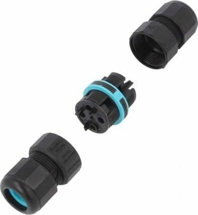 Разъем TECHNO THB.391. A3A Разъем: питания AC зажим под винт TH391 7-12мм 0,5-4мм2 450В 1шт