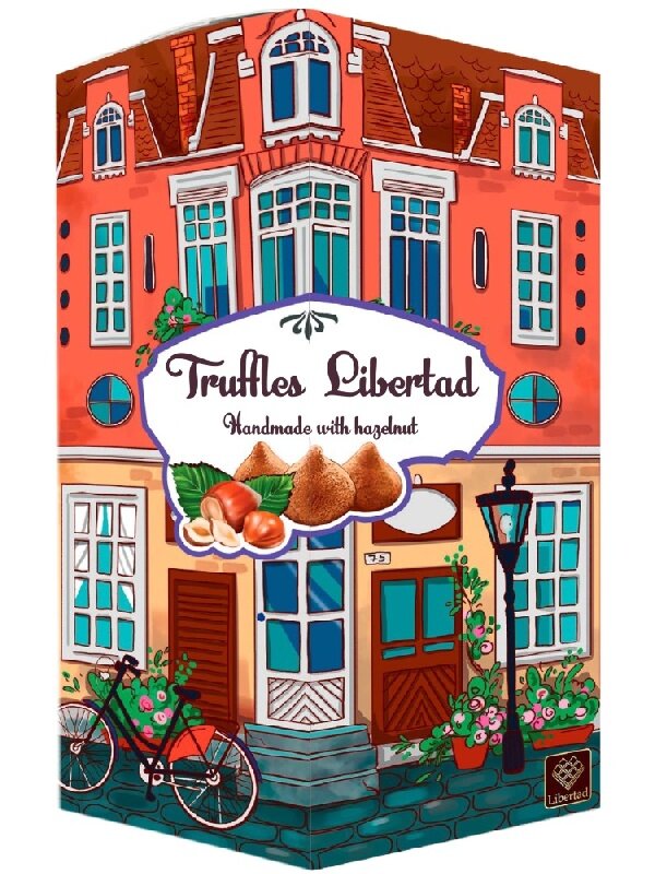 Трюфели LIBERTAD с фундуком ручной работы 150г
