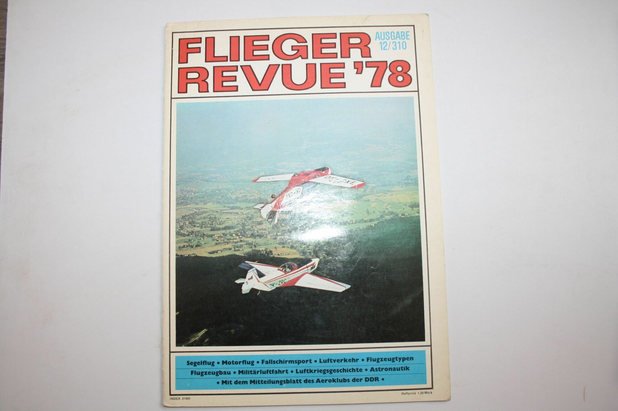 Flieger revue. № 12, 1978 г. Авиационный журнал