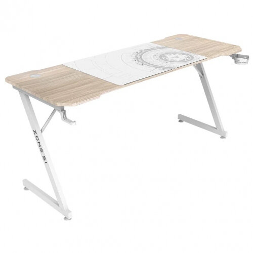 Стол компьютерный Zone 51 TRINE 160 Wood/White