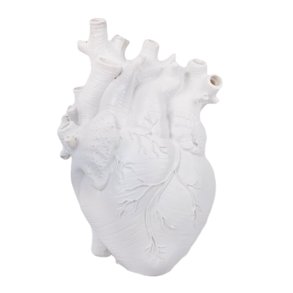 Креативное имитационное украшение в виде сердца-белый