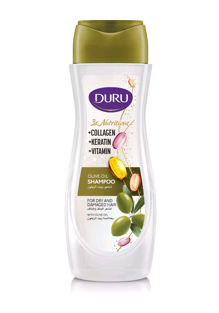 Duru Olive Oil Shampoo Шампунь для сухих и поврежденных волос "с маслом оливы" 600 мл.