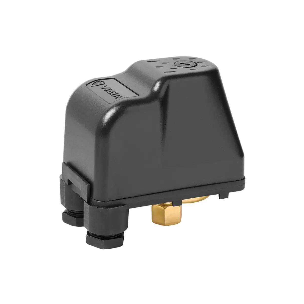 Блок контроля давления ViEiR VR9C/1B, с манометром, для садовых насосов, черный