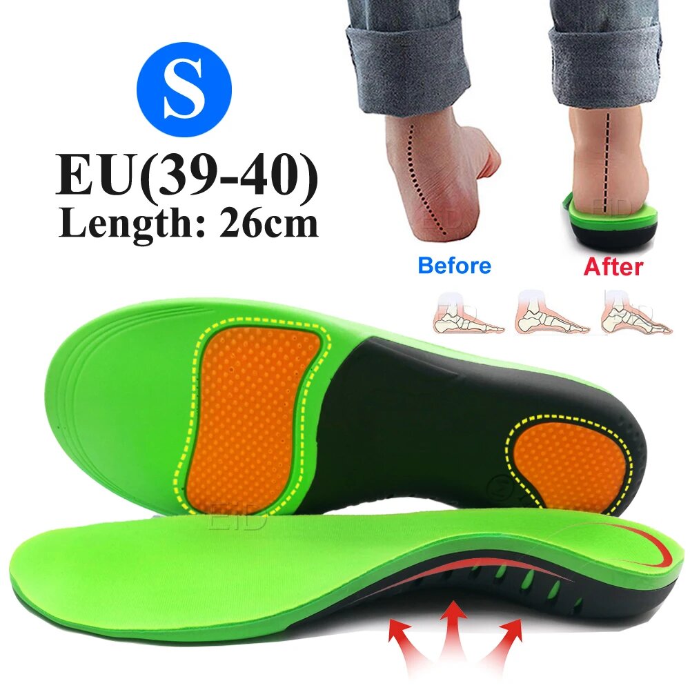 Ортопедические стельки Best S EU(39-40) Зеленые