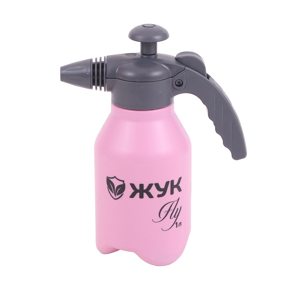 Опрыскиватель ЖУК Fly ОП-340, 1 л, розовый 9897-00
