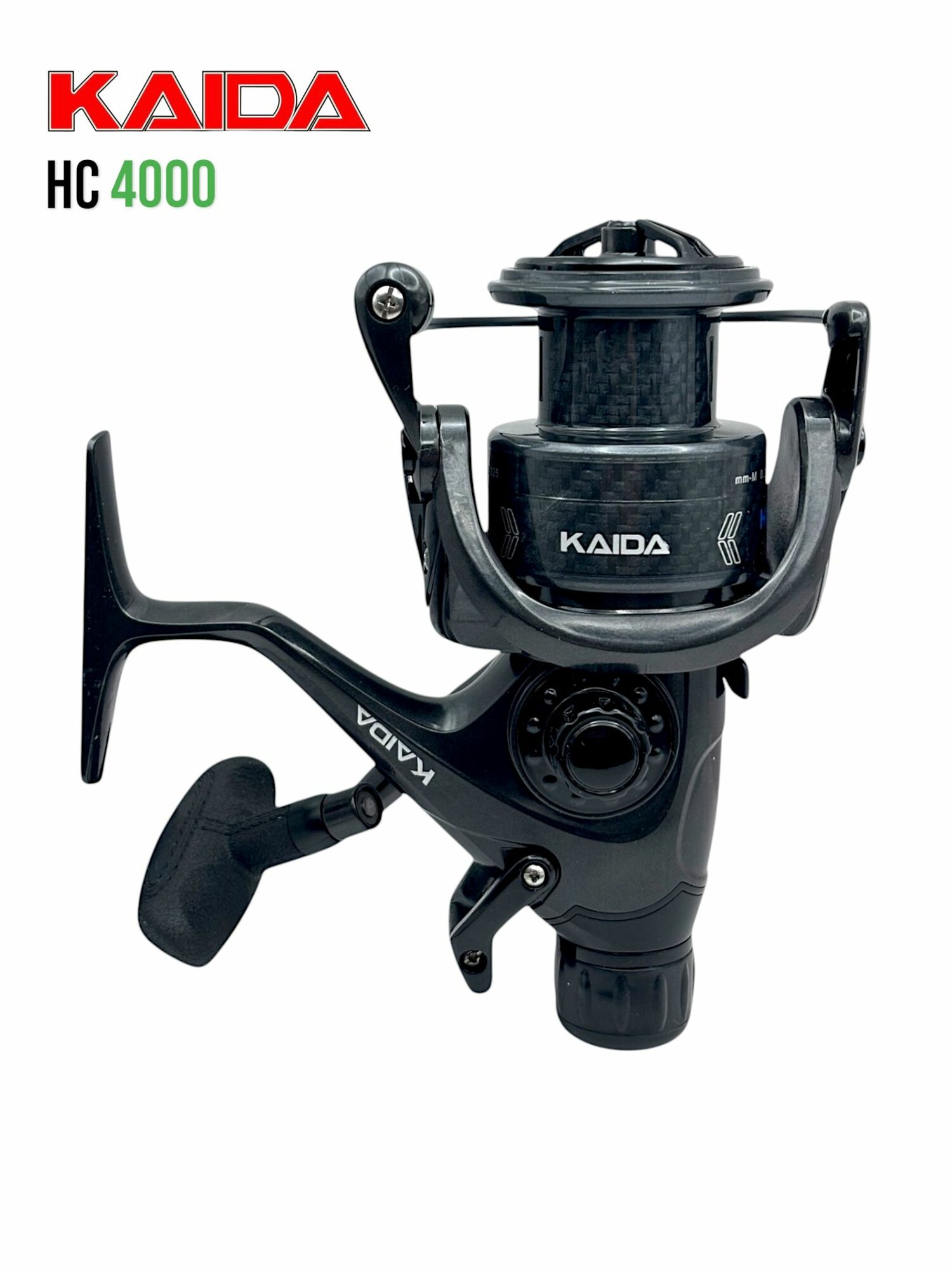 Катушка c байтранером Kaida HC 4000 3+1 для фидера, на донку, карпа, леща, карася, кайда