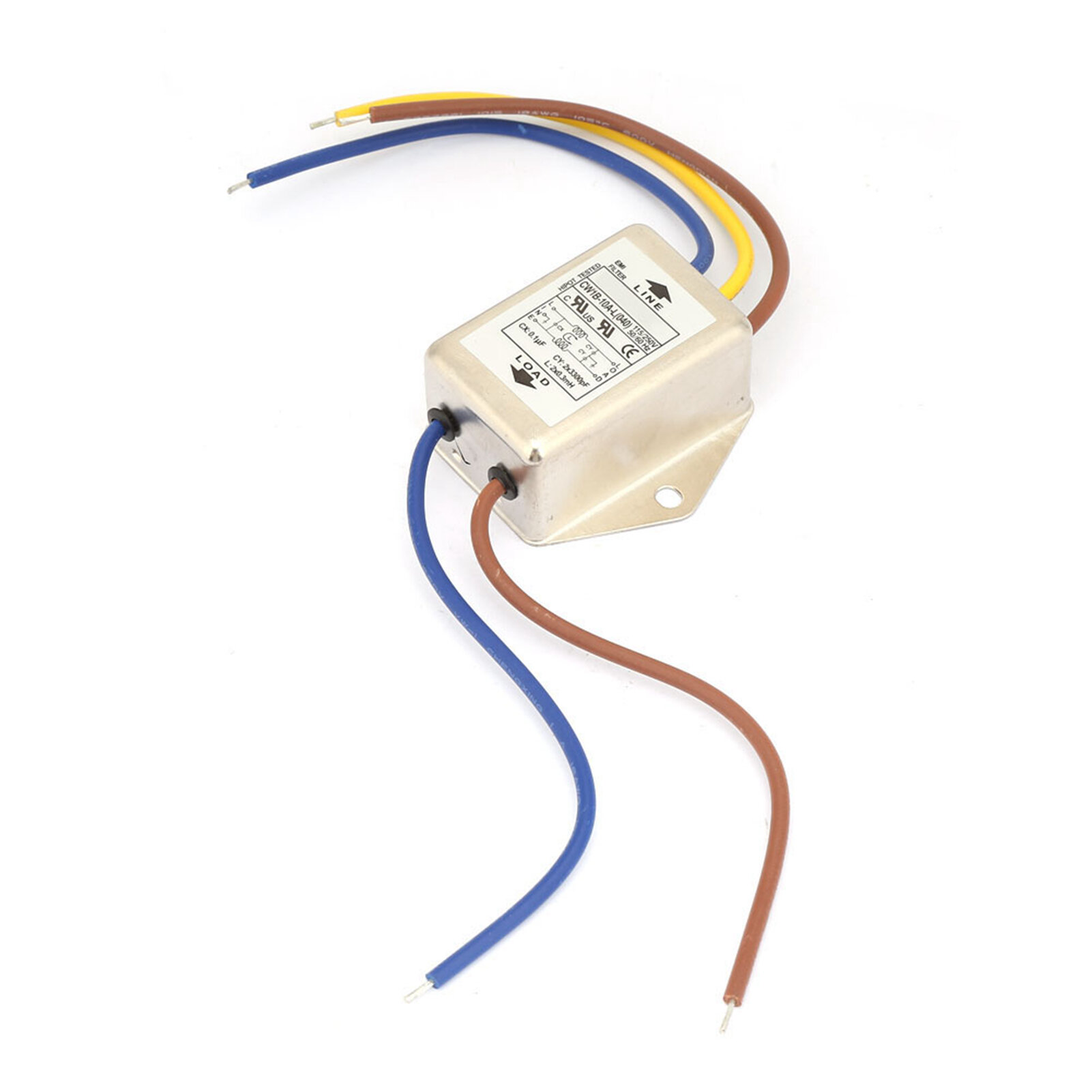 CW1B -10A L (040) Однофазный фильтр EMI Filter 125/250 В