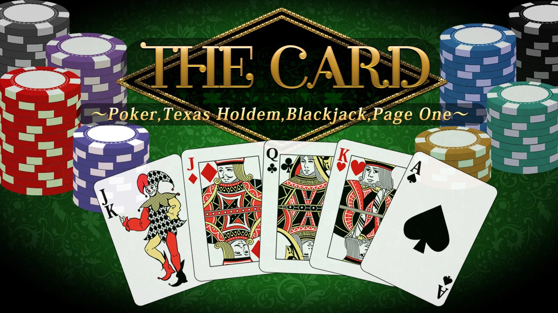Игра THE Card: Poker, Texas hold 'em, Blackjack and Page One для Nintendo Switch - Цифровая версия, США