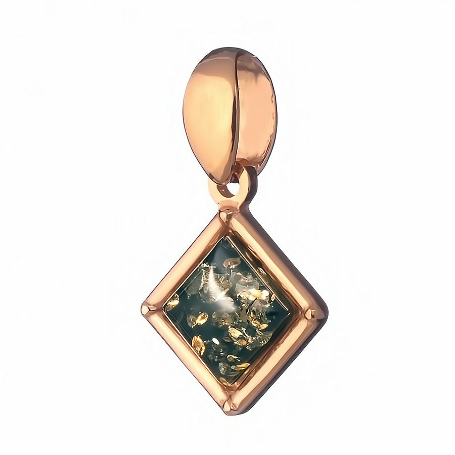 Подвеска Amberprofi, серебро, 925 проба
