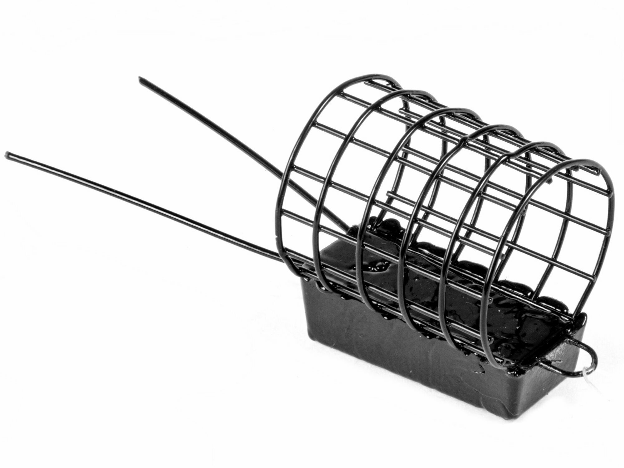 Кормушка рыболовная фидерная для летней рыбалки, снасти для мужчин подарок рыбаку, для ловли рыбы карпа, карася на удочки или спининг донка, 060г