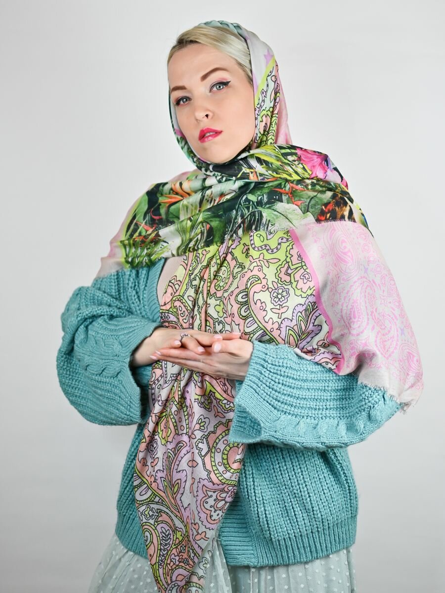 Платок Весна-лето 2025 для женщин