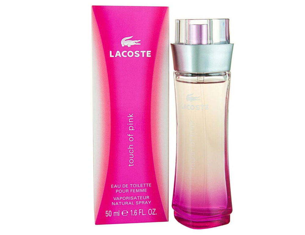 Туалетная вода Lacoste Touch of Pink женская 50 мл Франция
