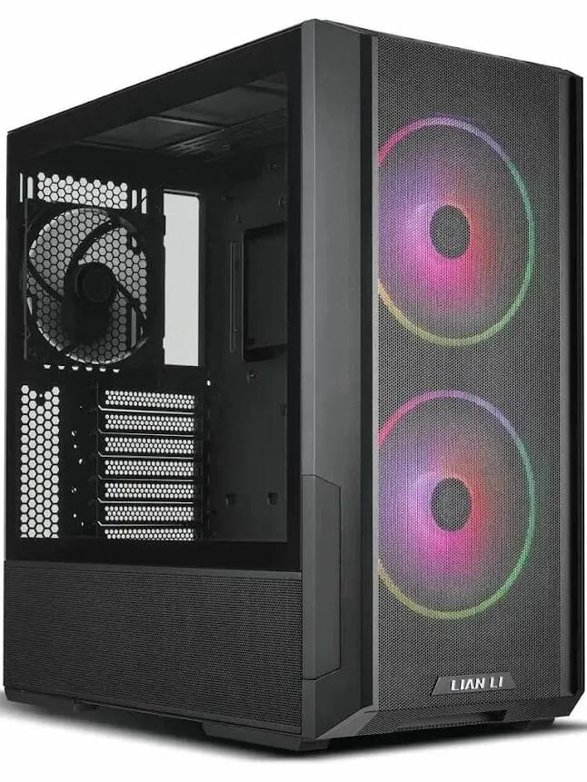 Корпус Lian-Li Lancool 216 черный без БП ATX 2xUSB3.0 audio bott PSU