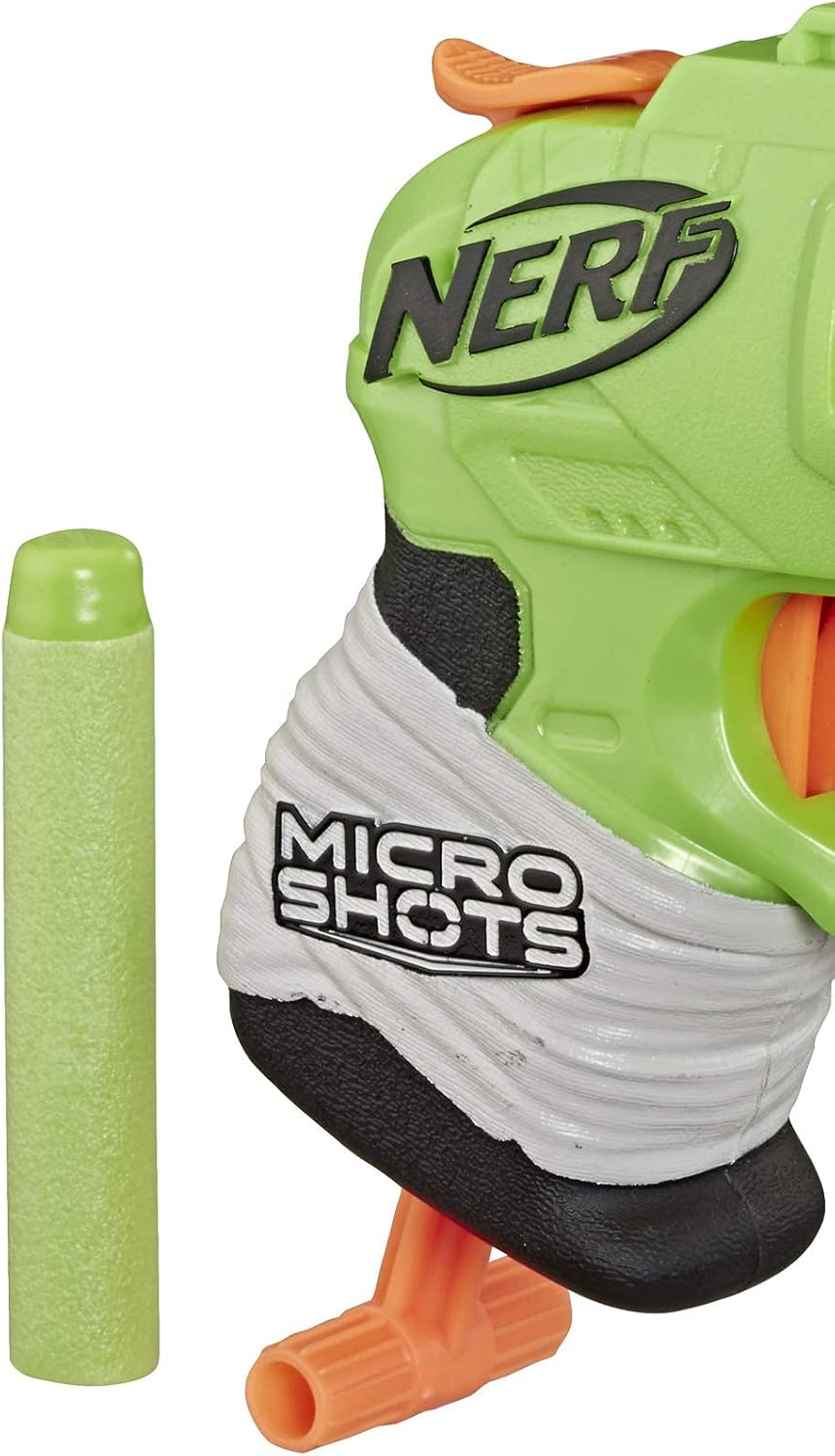 Бластер Nerf "MicroShots Doublestrike", для мальчиков, дальность стрельбы 20 м, ПВХ — фото 1