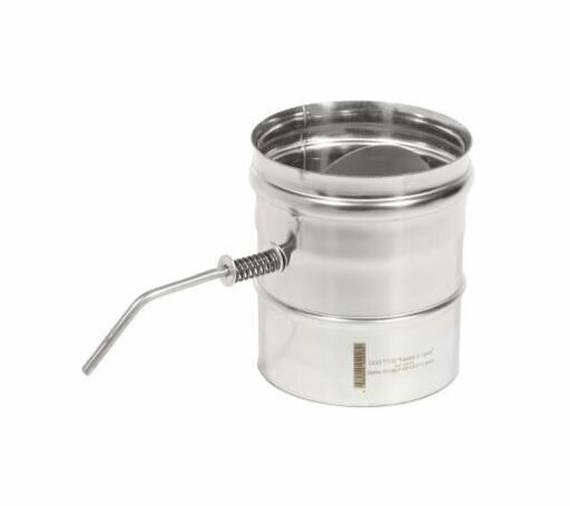 Шибер поворотный дымохода D 150 (0,8 мм)