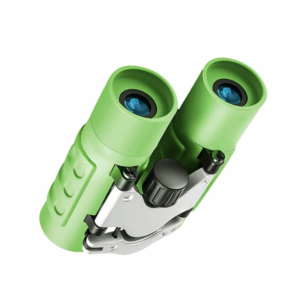 Детский цветной бинокль-светло-зеленый