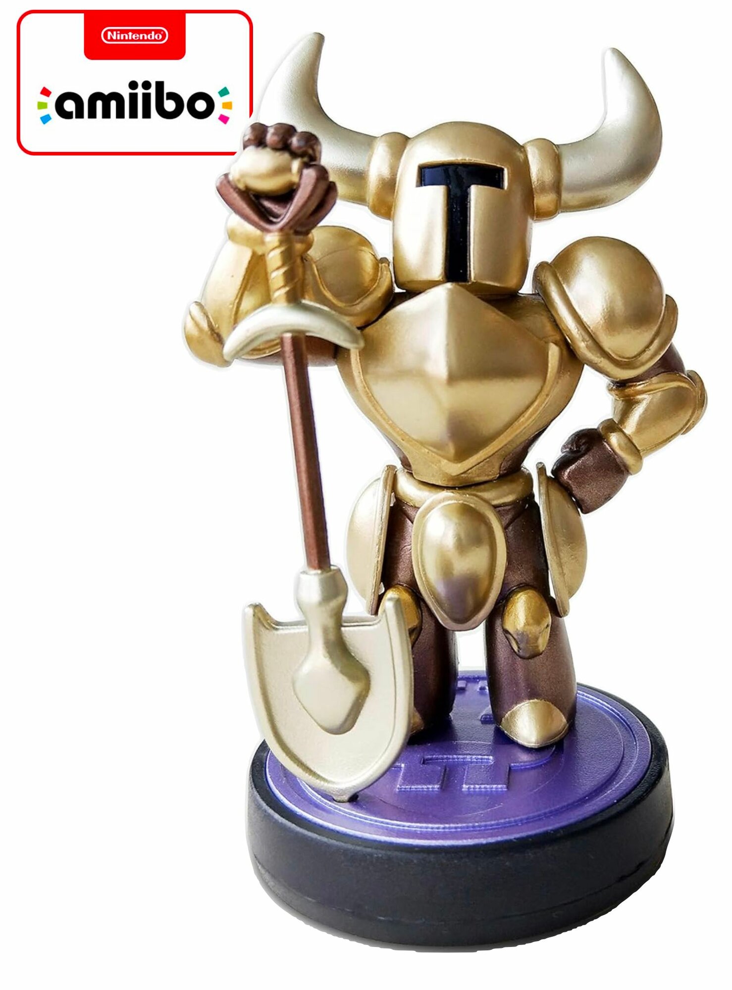 Фигурка Amiibo Shovel Knight Treasure Trove: Gold Амибо коллекция Shovel Knight