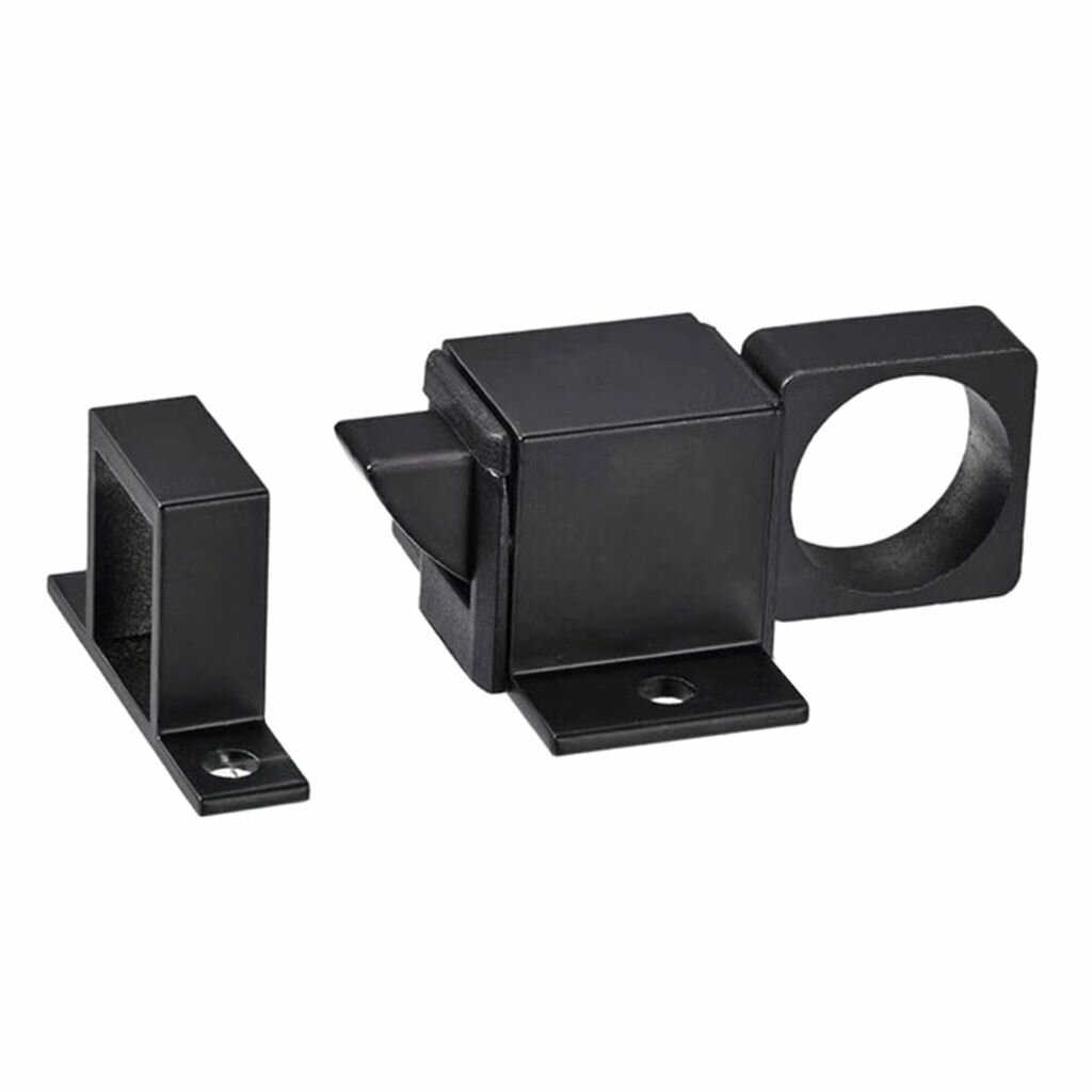 Самозакрывающийся пружинный дверной штифт ударного типа-черный