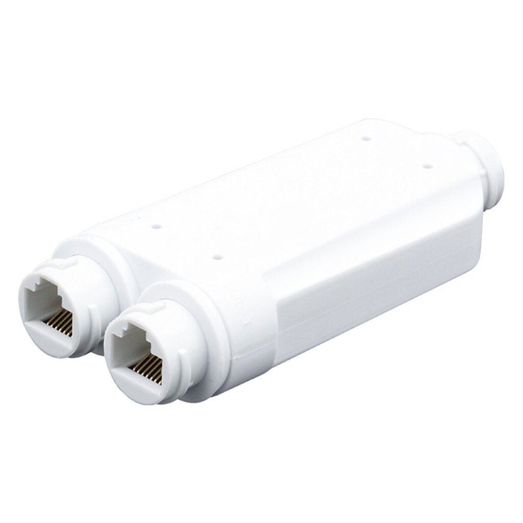 2-портовый наружный PoE-удлинитель, 1 входящий / исходящий ретранслятор, разветвитель 10/100 Мбит/с