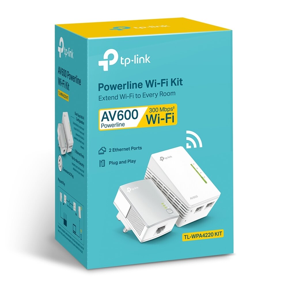 Адаптер PowerLine TP-Link TL-WPA4220KIT — фото 1