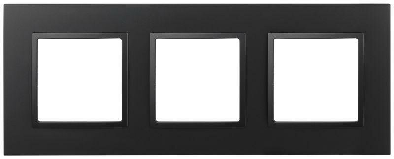 Рамка 3-м Elegance 14-5013-05 Classic антрацит Эра Б0060585