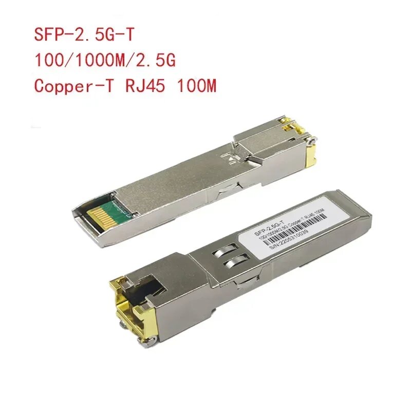 ANDDEAR 3C-SFP+-T Модуль SFP+ RJ45 2.5Гбит RJ45 For Mikrotik