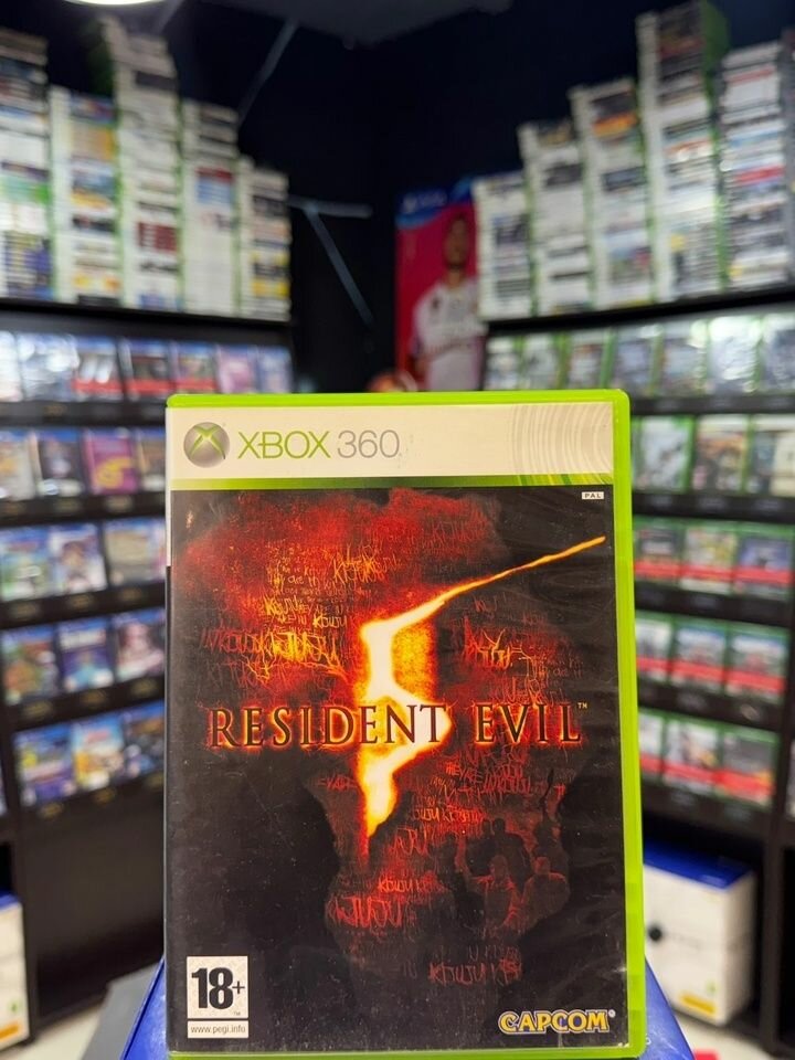 Игра Resident Evil 5 (Xbox 360) (Box)