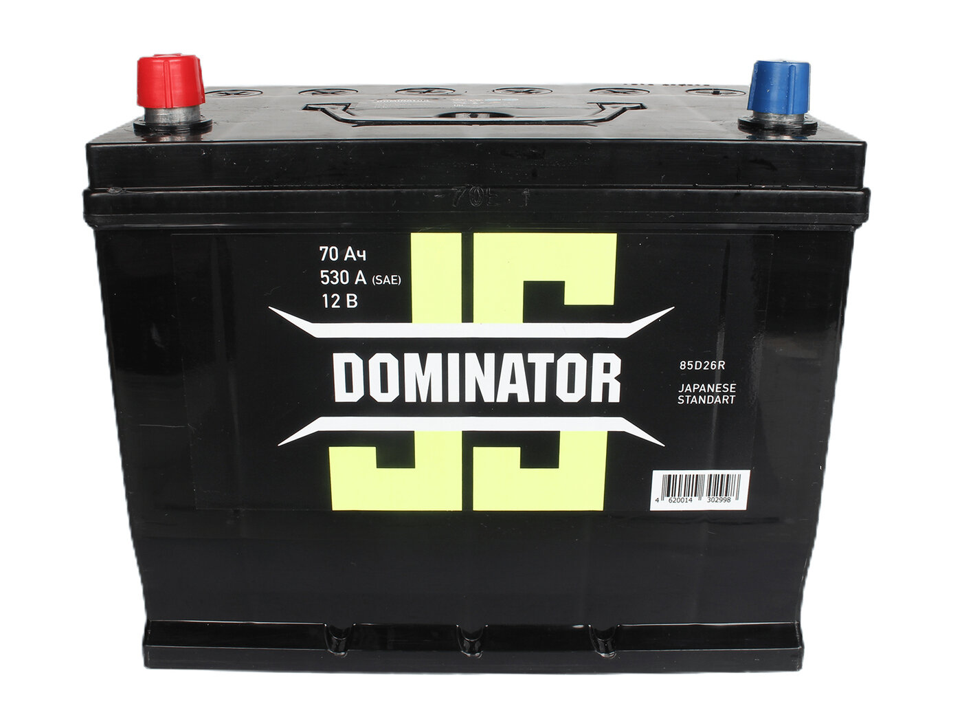 Аккумуляторная батарея DOMINATOR 6СТ70 азия D26R//1000хБ