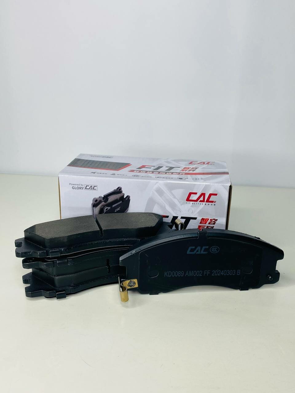 Колодки тормозные передние Zotye T600 2.0 (Китайская сборка) / Coupa (Тормозная система Mando);