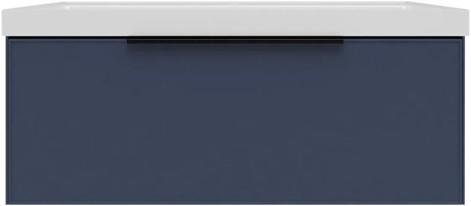 Тумба под раковину La Fenice Simpla FNC-01-SIM-BG-100 100 см, подвесная, синий матовый