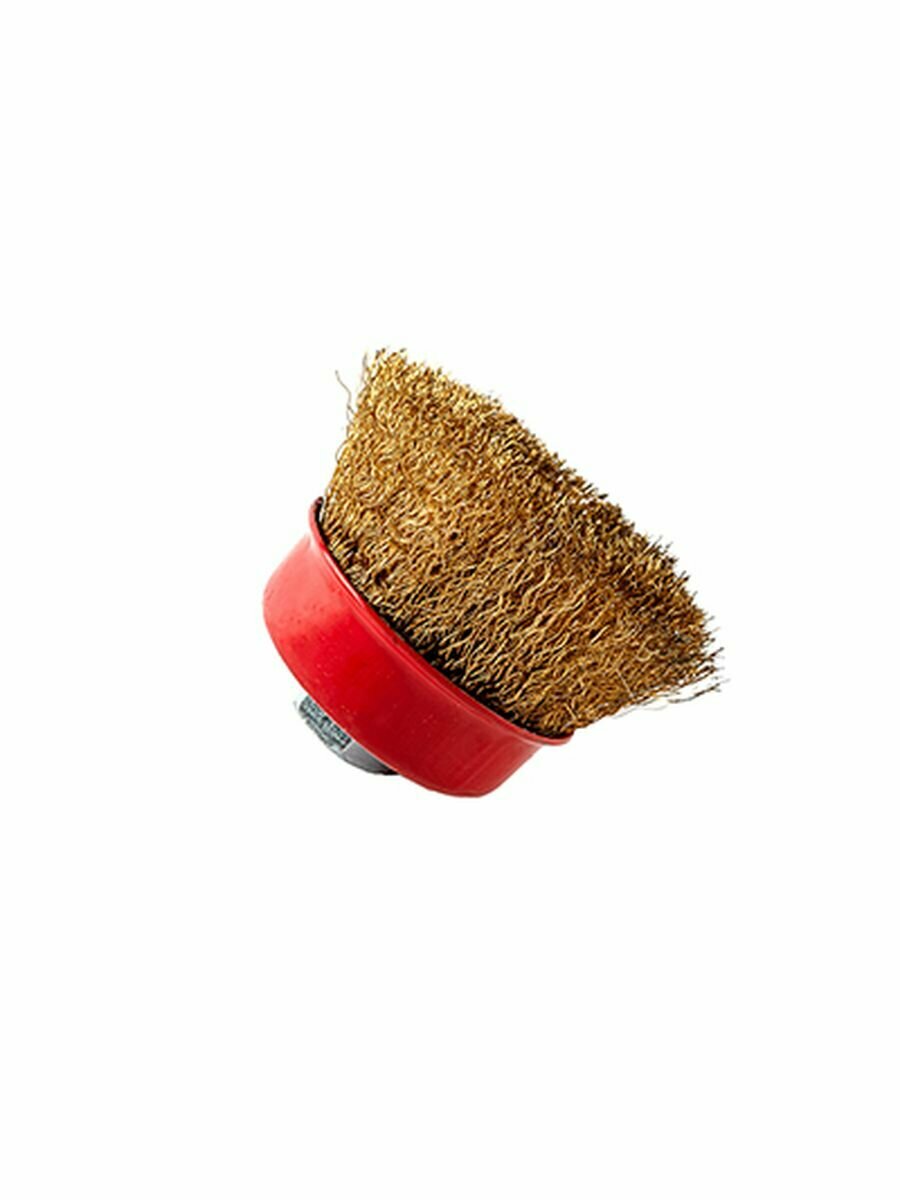 Щетка металлическая для УШМ PRAKTISCHE TOOLS, "чашка", М14, 65 мм