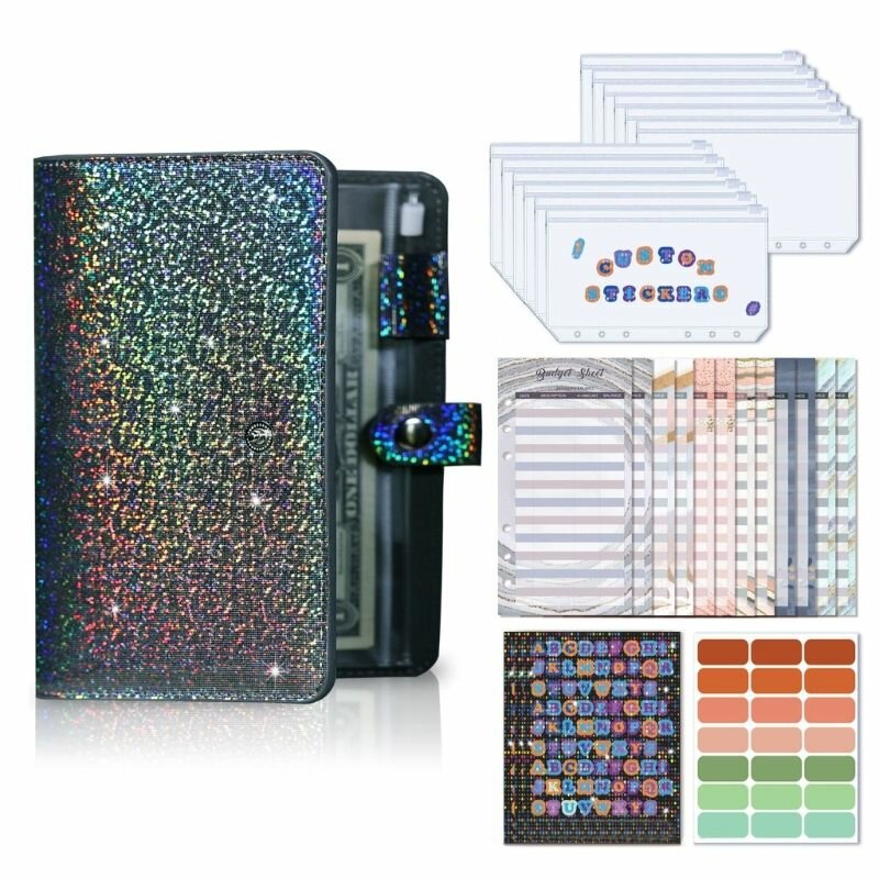 Планировщик бюджета с конвертами, космический серый